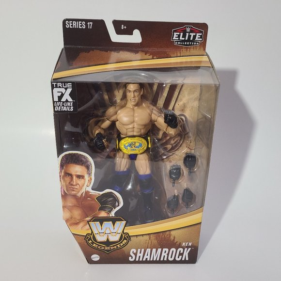 WWE | Accessories | Wwe Legends Series 7 Ken Shamrock Elite Chase ...